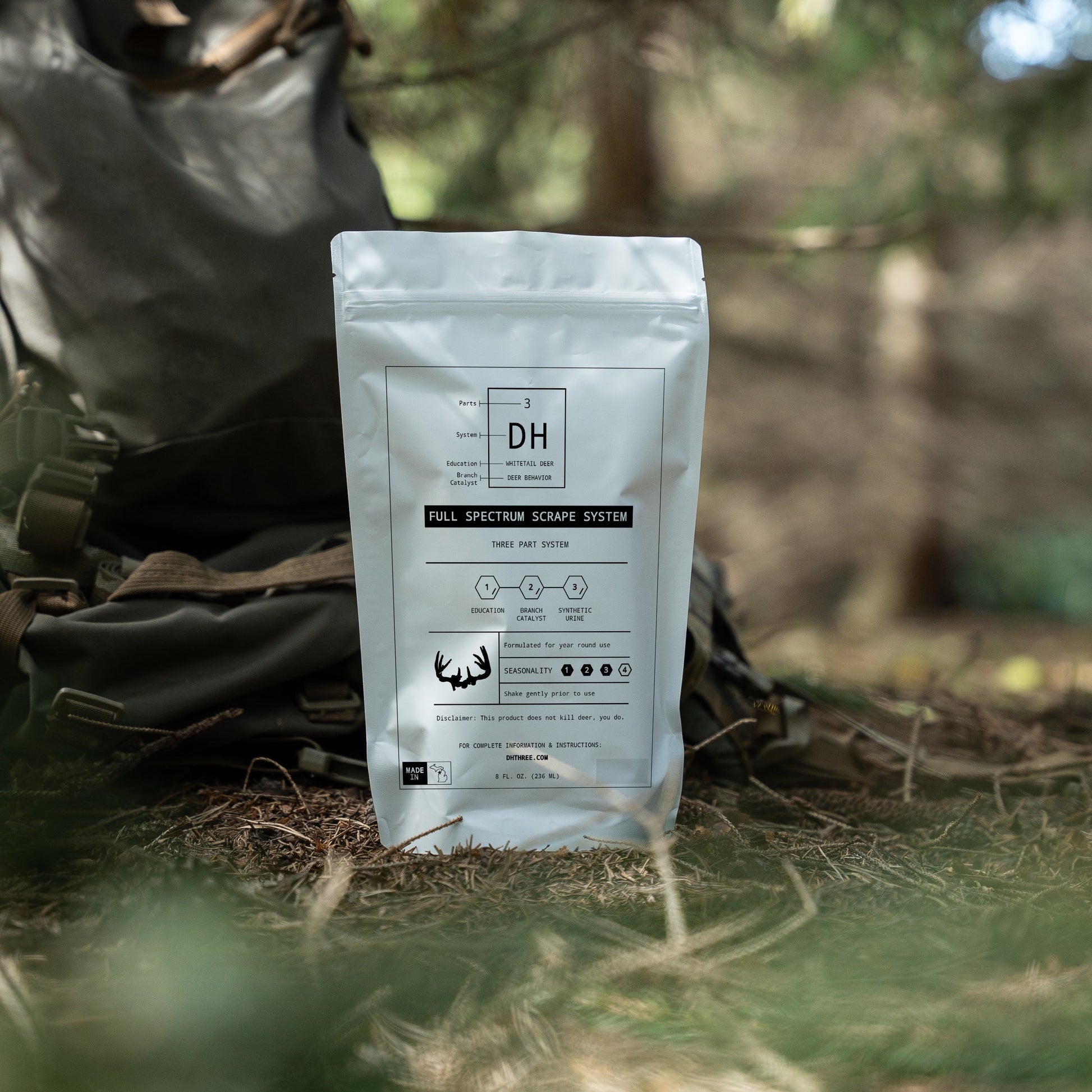 DH3 - Scrape Scent (Attract Big Whitetail Deer) – Latitude Outdoors